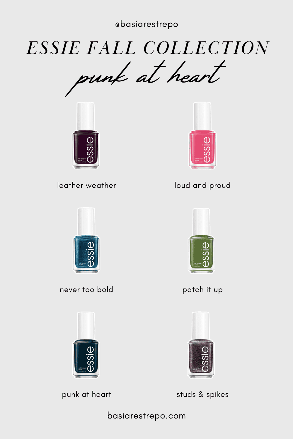 Your Fall Manicure with the Essie Fall 2024 Collection ⋆ Style With Basia